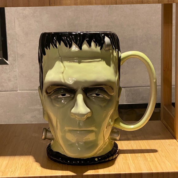 Universal Studio | Kitchen | Vintage Green Frankenstein Mug Monster Lrg ...